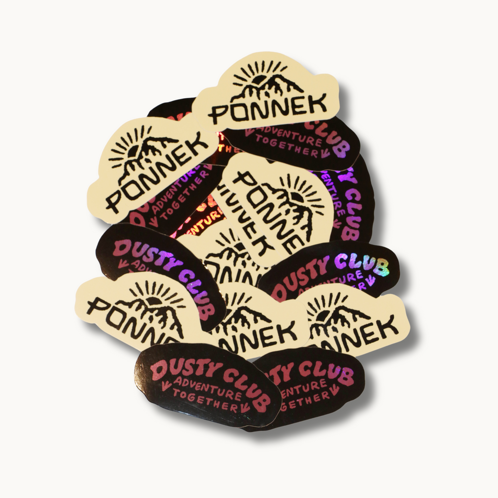 Dusty Club | Ponnek Stickers (2 pack)